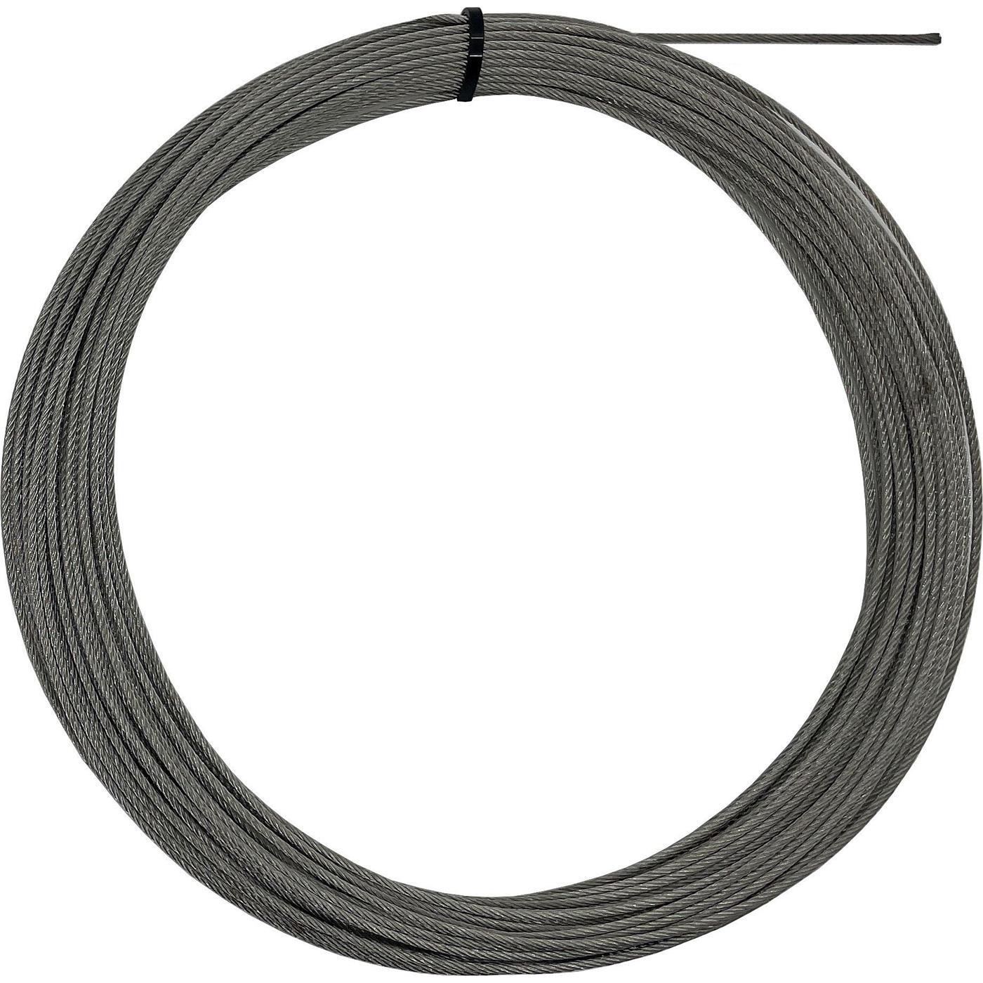 Câble métallique 25m Acier inoxydable V4A 316 2mm 7x19 Cordes ...