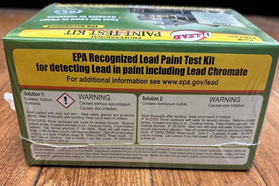 D-LEAD LEAD PAINT TEST KIT 7 TESTS PER KIT - PTKIT-007 | eBay