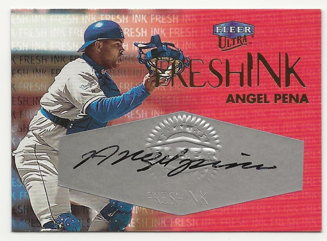 2000 Fleer Ultra - Fresh Ink Angel Pena /1000 (AU) for sale online | eBay