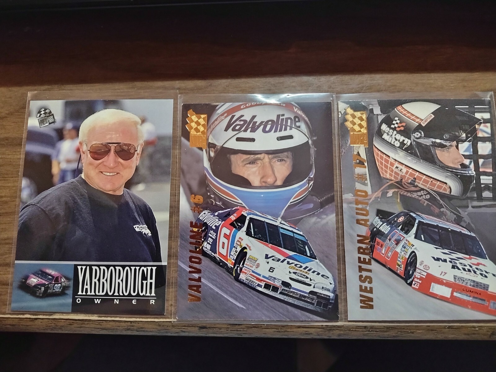 Mark Martin, Cale Yarborough & Darrell Waltrip Press Pass #89,53&54 NEW ...