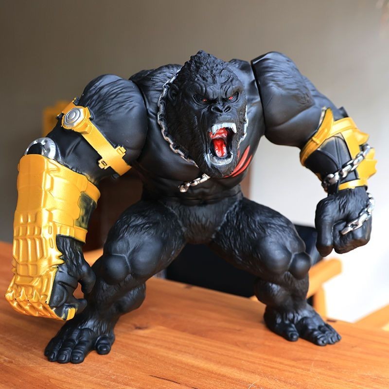 Godzilla Monster Toy King Kong Gorilla Large Mechanical Arm Chain Cool ...