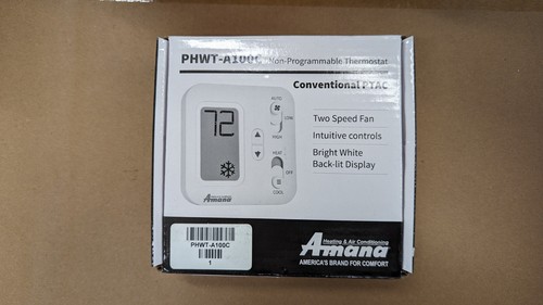 PHWT-A100C Goodman 1 H/C Non-Prog Heat Pump Tstat OEM PHWT-A100C for ...