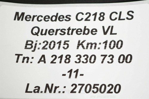 A2183307300 A2123300135 cross Brace Joint Mercedes C218 CLS Control Arm ...