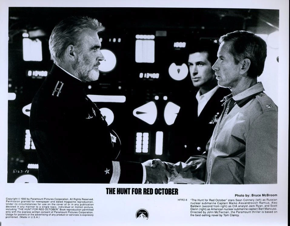 Hunt For Red October Cast