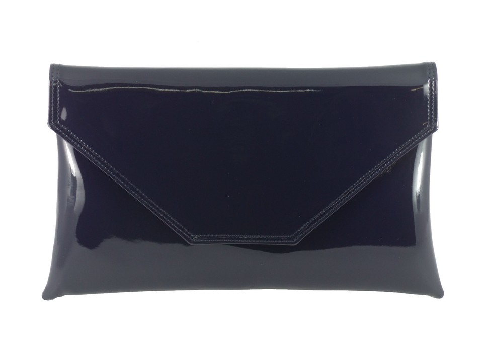 Stylish Large Envelope Patent Clutch Bag/Shoulder Bag Wedding Party ...
