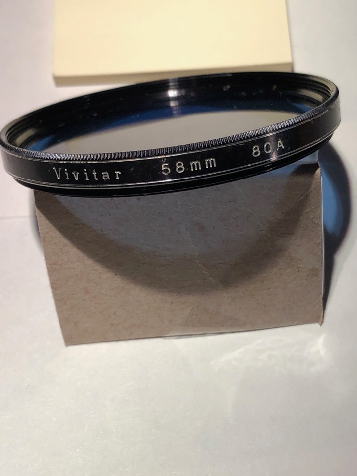 Vivitar Lens Filter, 55mm 80A Japan | eBay