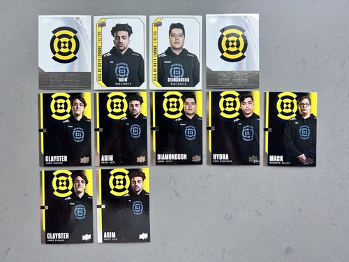 2021 Upper Deck Call Of Duty League - NY Subliners 11 Card Lot - Retro ...