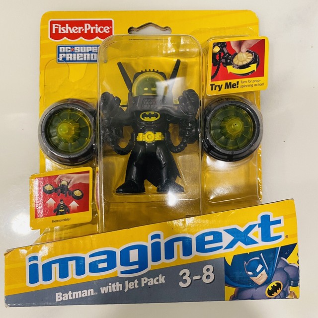 Imaginext DC Super Friends Batman With Jetpack Figure Toy W9539 for ...