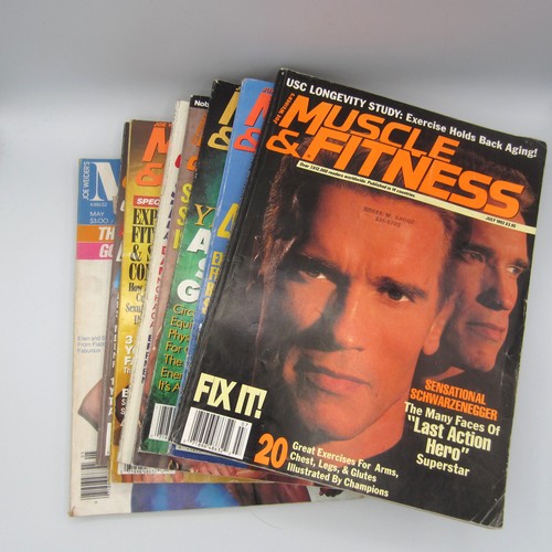 Muscle & Fitness / Vintage 1981 1991 1992 1993 Bodybuilding Magazines ...