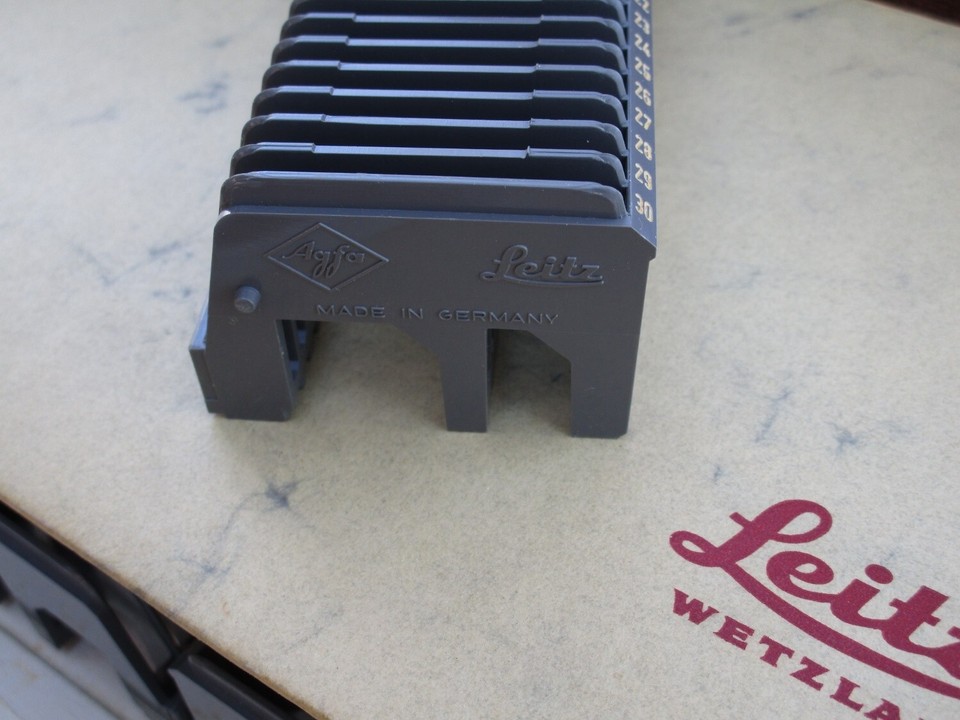 five Leitz slide trays for the Leica Pradovit 35mm slide projectors | eBay