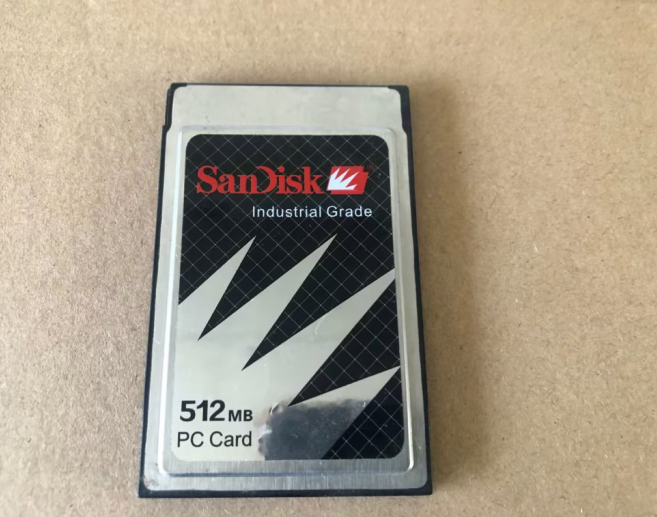 Sandisk 512MB industrial grade PCMCIA PC CARD ATA FLASH CARD | eBay
