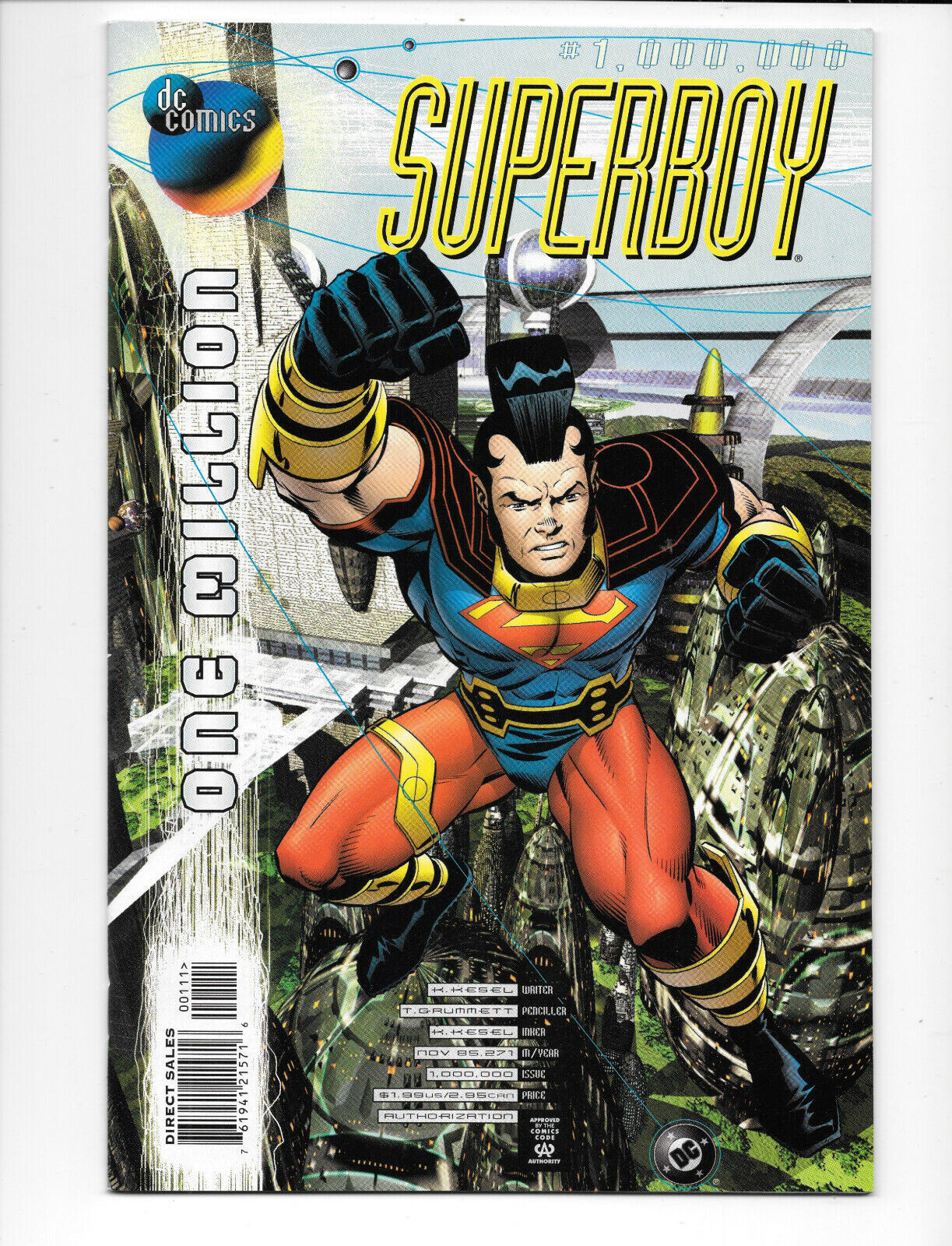 Superboy One Million #1 1998 NM DC Comics | eBay