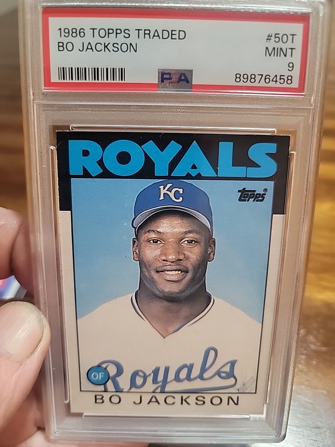 1986 Topps Traded - Collector's Edition (Tiffany) #50T Bo Jackson (RC ...