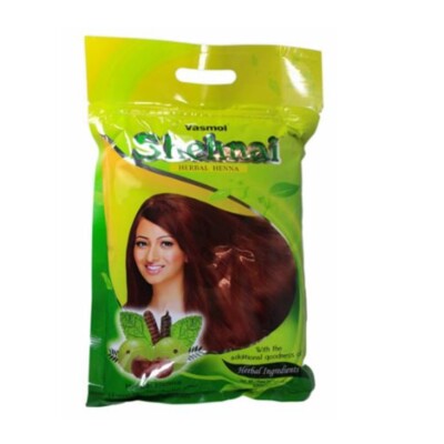 Thai Vasmol Shehnai Henna Henna herbal hair dye powder 150g Natural ...