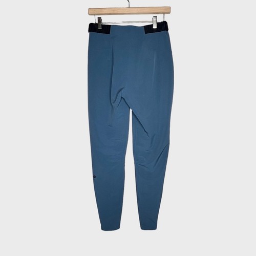 Lululemon Esker Slim Lab Joggers Trousers Pants Size 4 Oil Slick Blue ...