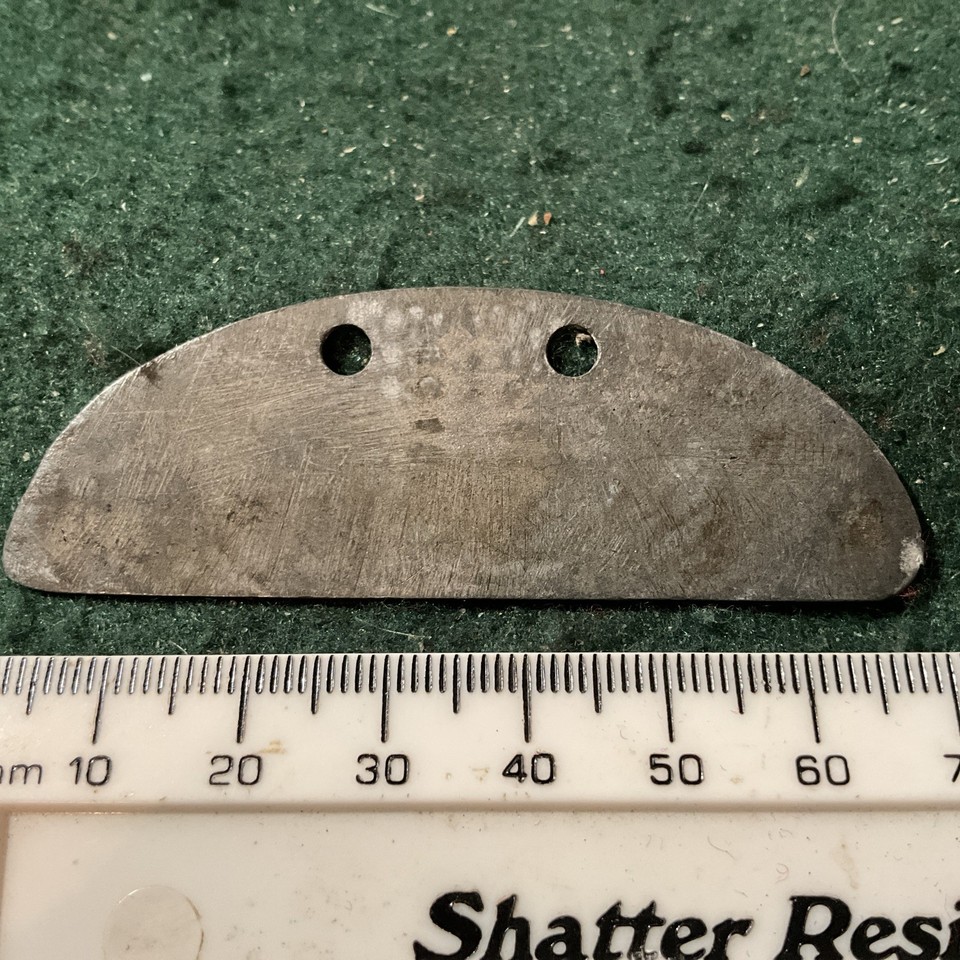 WW1 German Dog Tag. [Joh suiter ] top half only. Ab67 | eBay UK