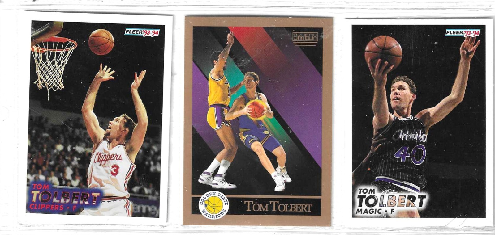 Tom Tolbert 6 Different Card Lot (A941) | eBay