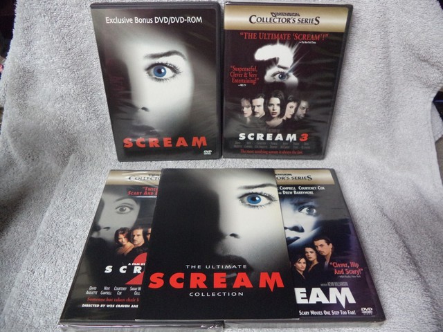 The Ultimate Scream Collection (DVD, 2000, 4-Disc Set) for sale online ...