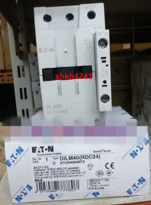New EATON MOELLER DILM40 Contactor Expedited Shipping | eBay