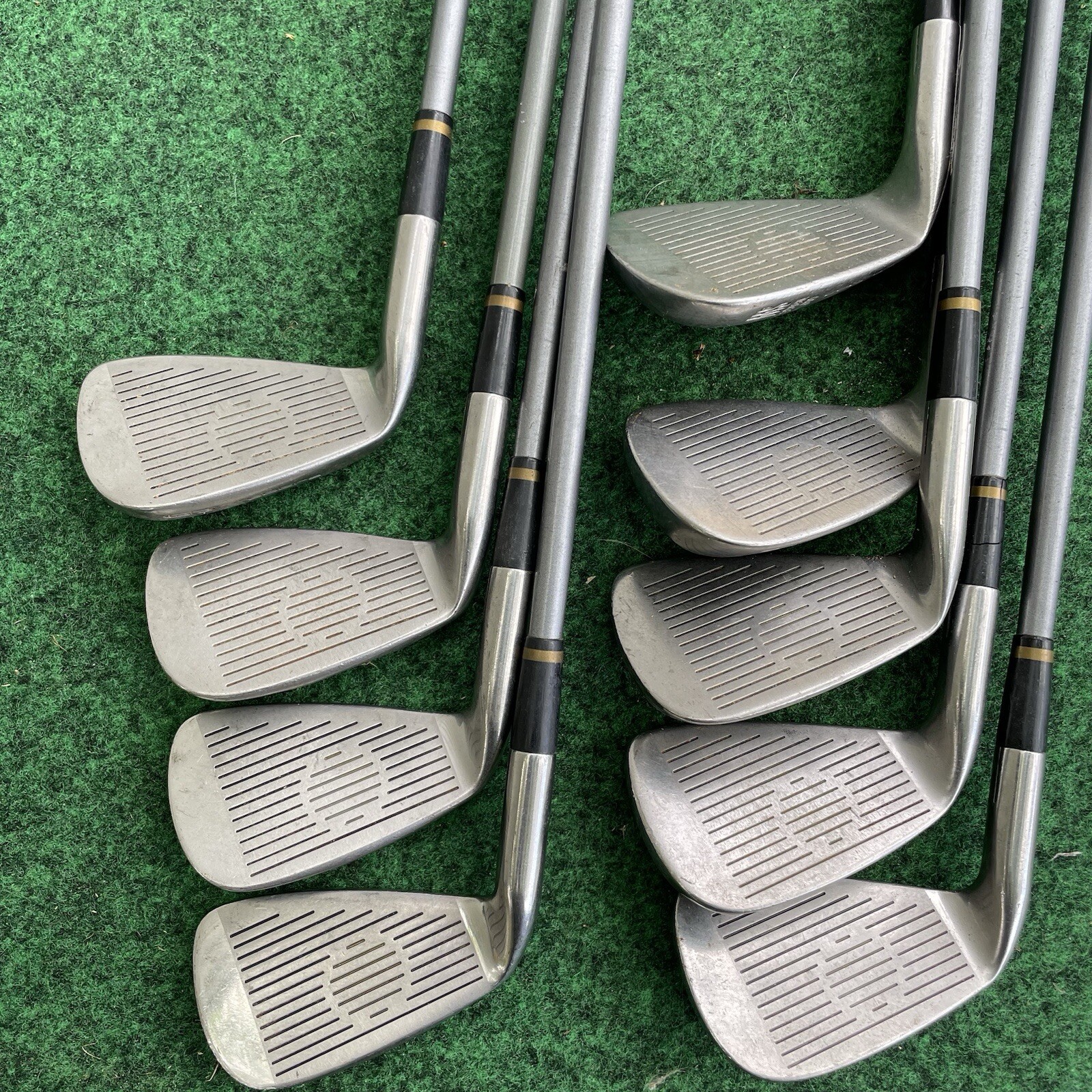 King Cobra Oversized Iron Set 3-PW-SW Stiff Flex Graphite Shafts. | eBay