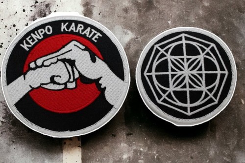 NEW Kenpo Karate Patch for Karate Gi Uniform Kenpo Karate Embroidered 3 ...