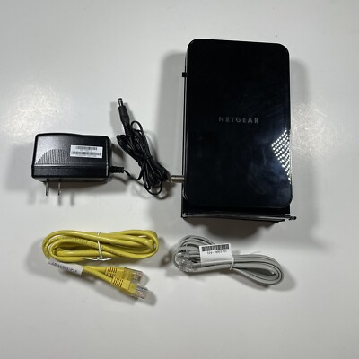 NETGEAR Cable Modem with Voice CM500V 300 Mbps 2 Phone lines DOCSIS 3.0 ...