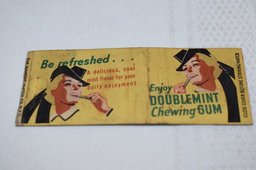 Enjoy Doublemint Chewing Gum 20 Strike Matchbook Cover | eBay