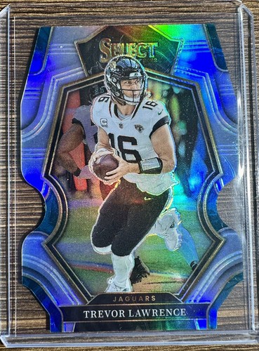 2022 Select Trevor Lawrence Silver Prizm Premier Die Cut Jaguars | eBay