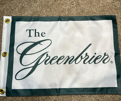 THE GREENBRIER LIV GOLF LPGA PGA TOUR PIN FLAG W GROMMETS FREE SHIP ...