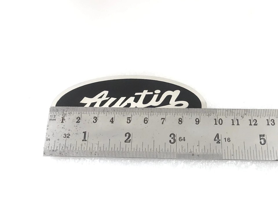 BADGE EMBLEM MONOGRAN FITS CLASSIC VINTAGE AUSTIN CARS #V415-8 | eBay UK