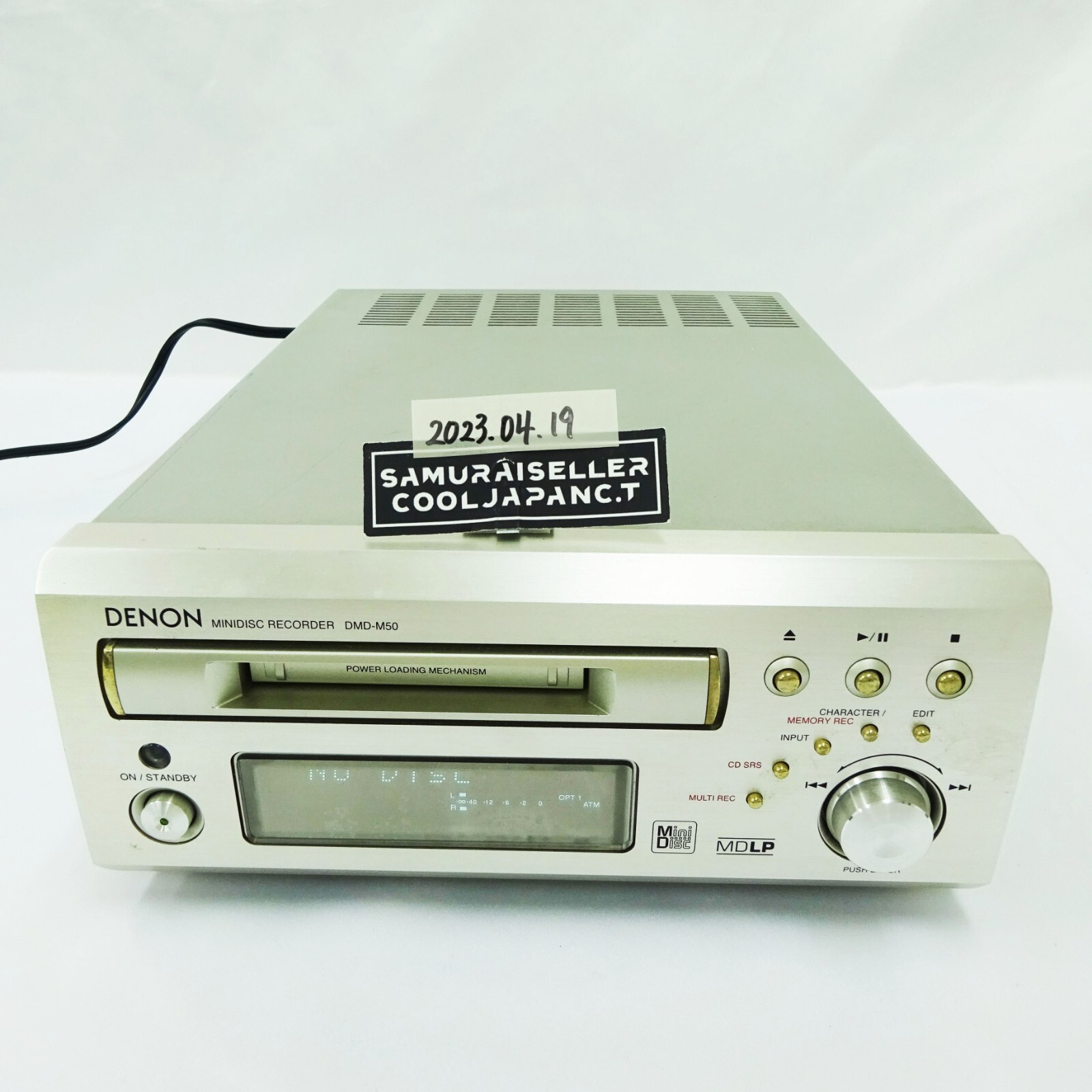 DENON DMD-M50 MINIDISC Recorder MD Deck Player 2001 Japan Used | eBay