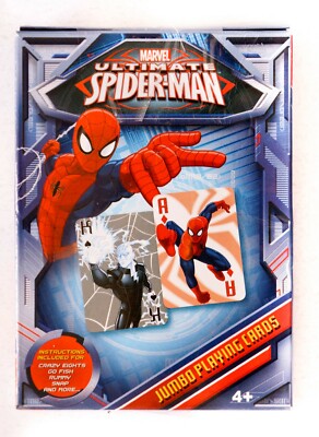Marvel Ultimate Spider-Man Deck of Jumbo Playing Cards ( Cardinal ...