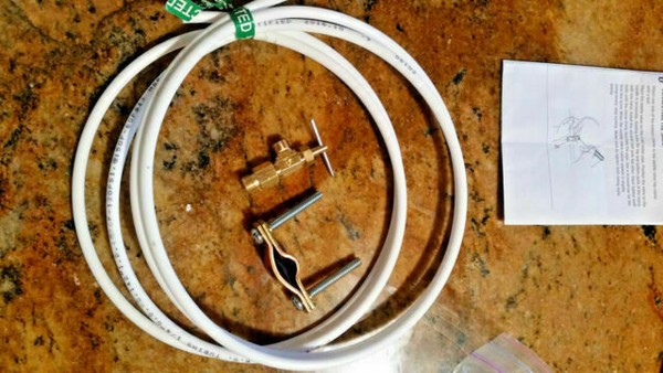 SharkBite 25024 1/2" Ice Maker Installation Connector Kit with Angle ...