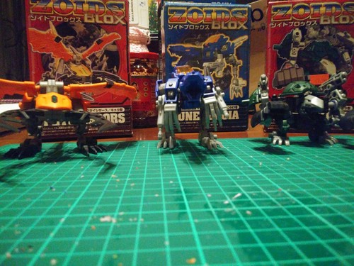 TOMY Blocks Mechanism Living Zoids Unnelergia Bz002 for sale online | eBay