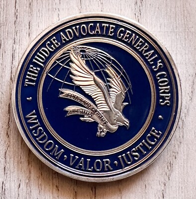 US AIR FORCE (JAG) JUDGE ADVOCATE GENERAL'S CORPS Challenge Coin | eBay
