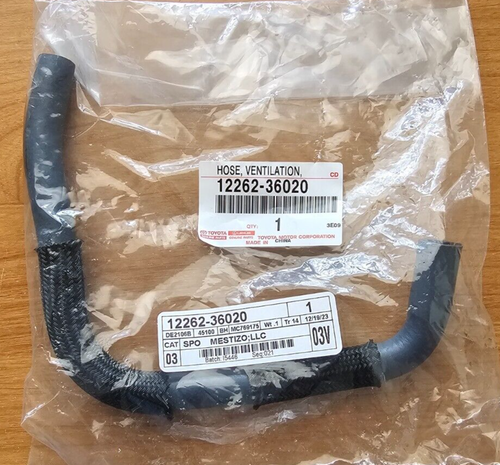 12262-36020 OEM TOYOTA PCV HOSE 2ARFE 2.5L 2.7L CAMRY HIGHLANDER TC ...