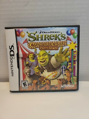 Shrek's Carnival Craze For Nintendo DS Complete CIB - BB92 47875757097 ...