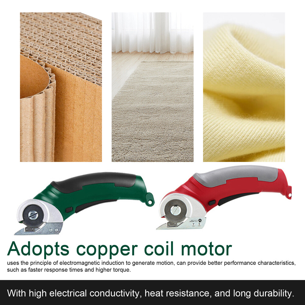 4.2V Electric Cloth Coil Motor Portable Fabric Cutting N7V6 | eBay