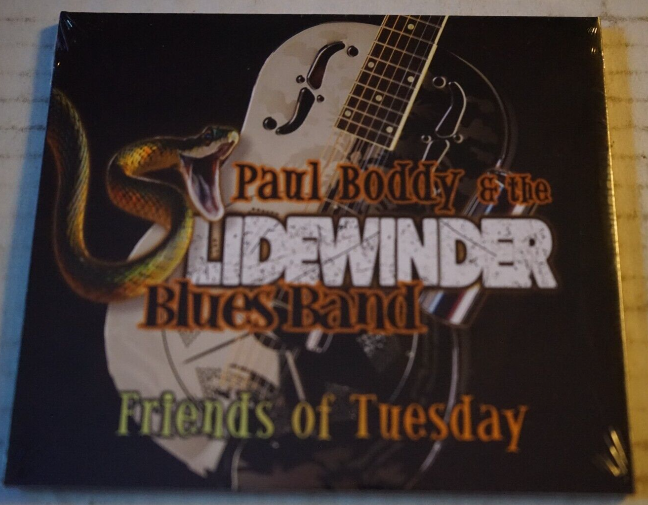 Paul Boddy Lidewinder Blues Band Friends Of Tuesday 2020 CD New Sealed ...
