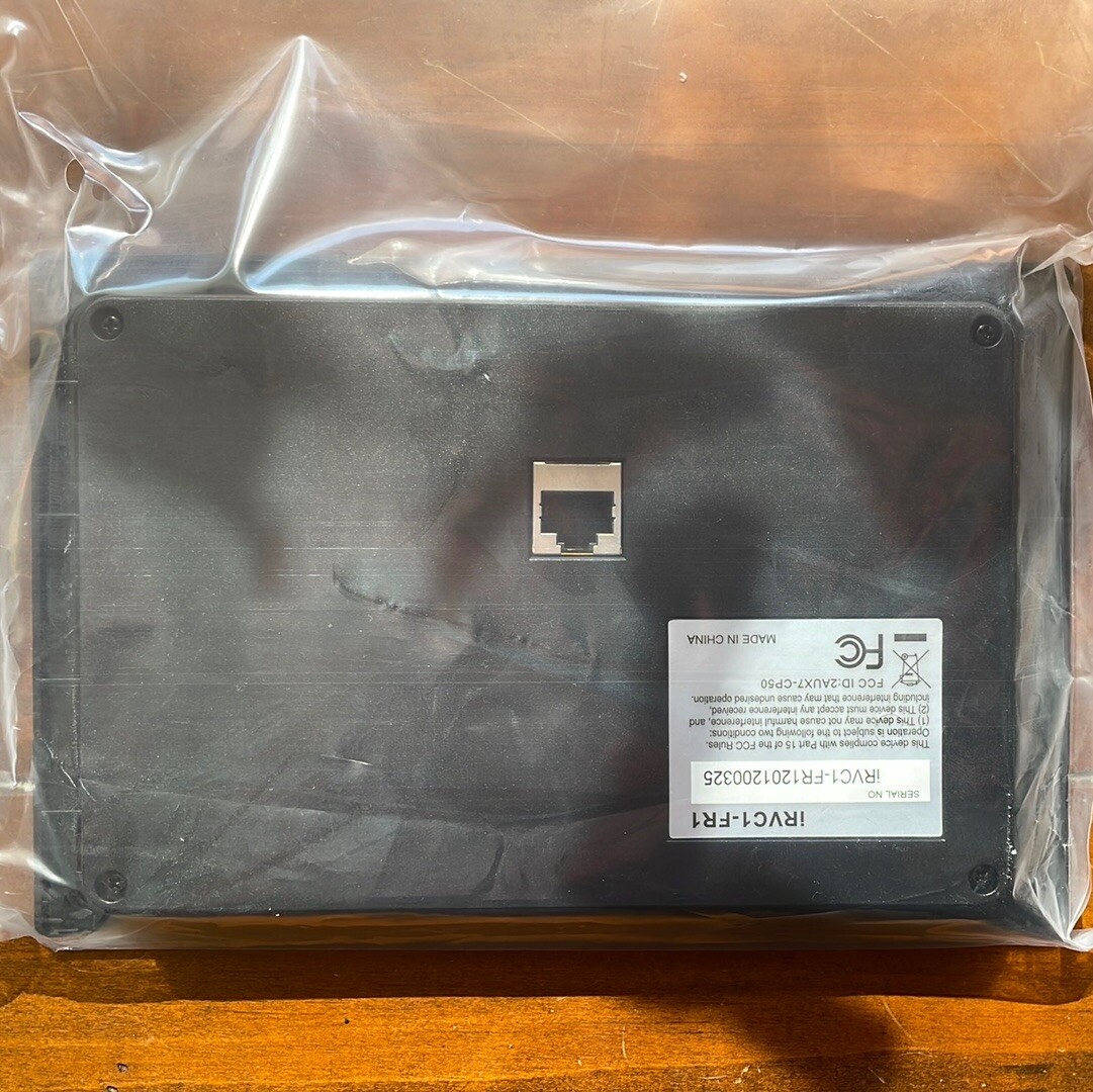 IRVC1-FR1 iRV Touch Control Panel - RV System Management RSB68 RSB66 ...