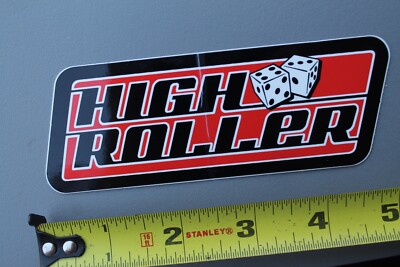 High Roller Skateboards Dice Red Black Pimp Z69B Vintage Skateboarding ...
