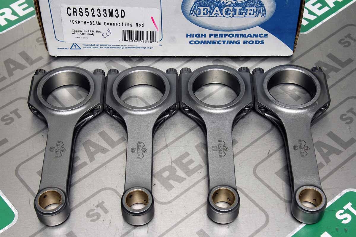 Eagle H-Beam Forged Rods For Mazda Miata BP 1.8L B6 1.6L 5.233 ...