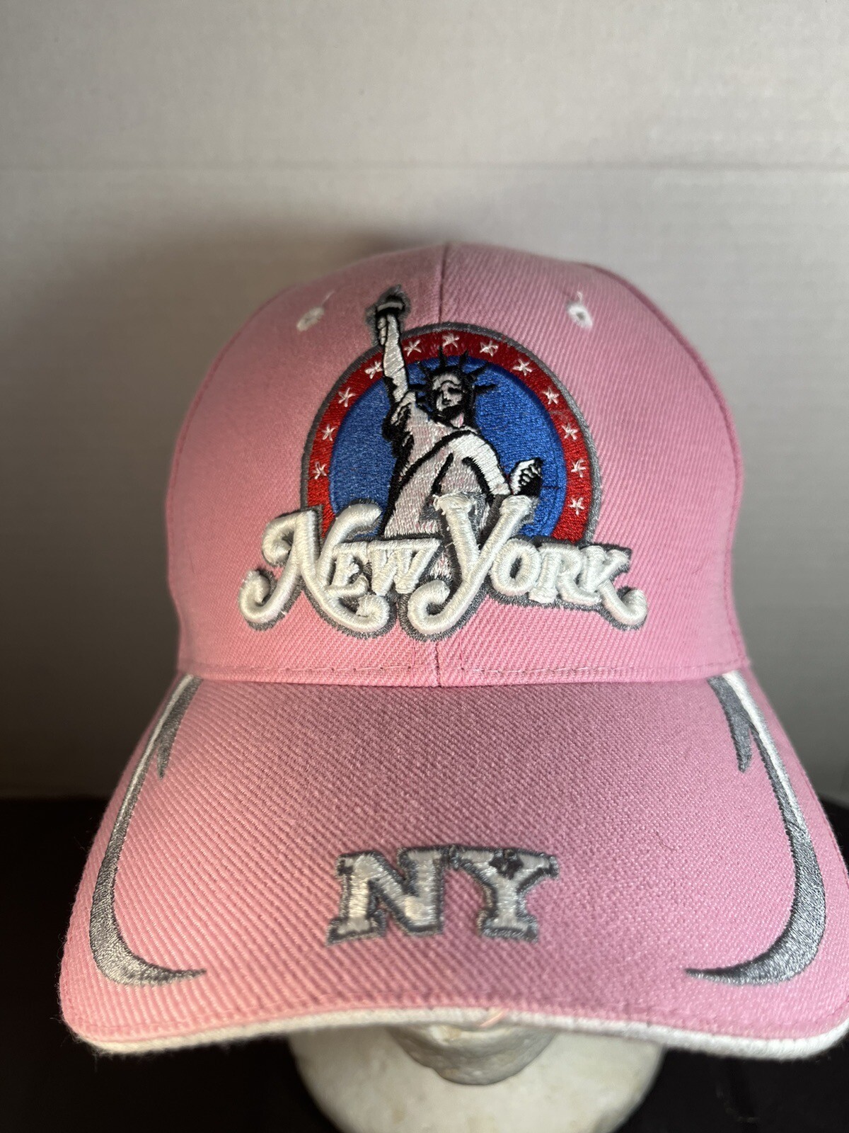 New York City NYC Pink Statue Of Liberty Adjustable A… - Gem