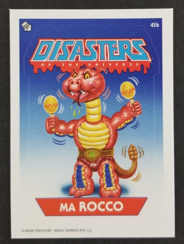 Ma Rocco 2022 Masters Disasters of the Universe Card #45b (NM) | eBay