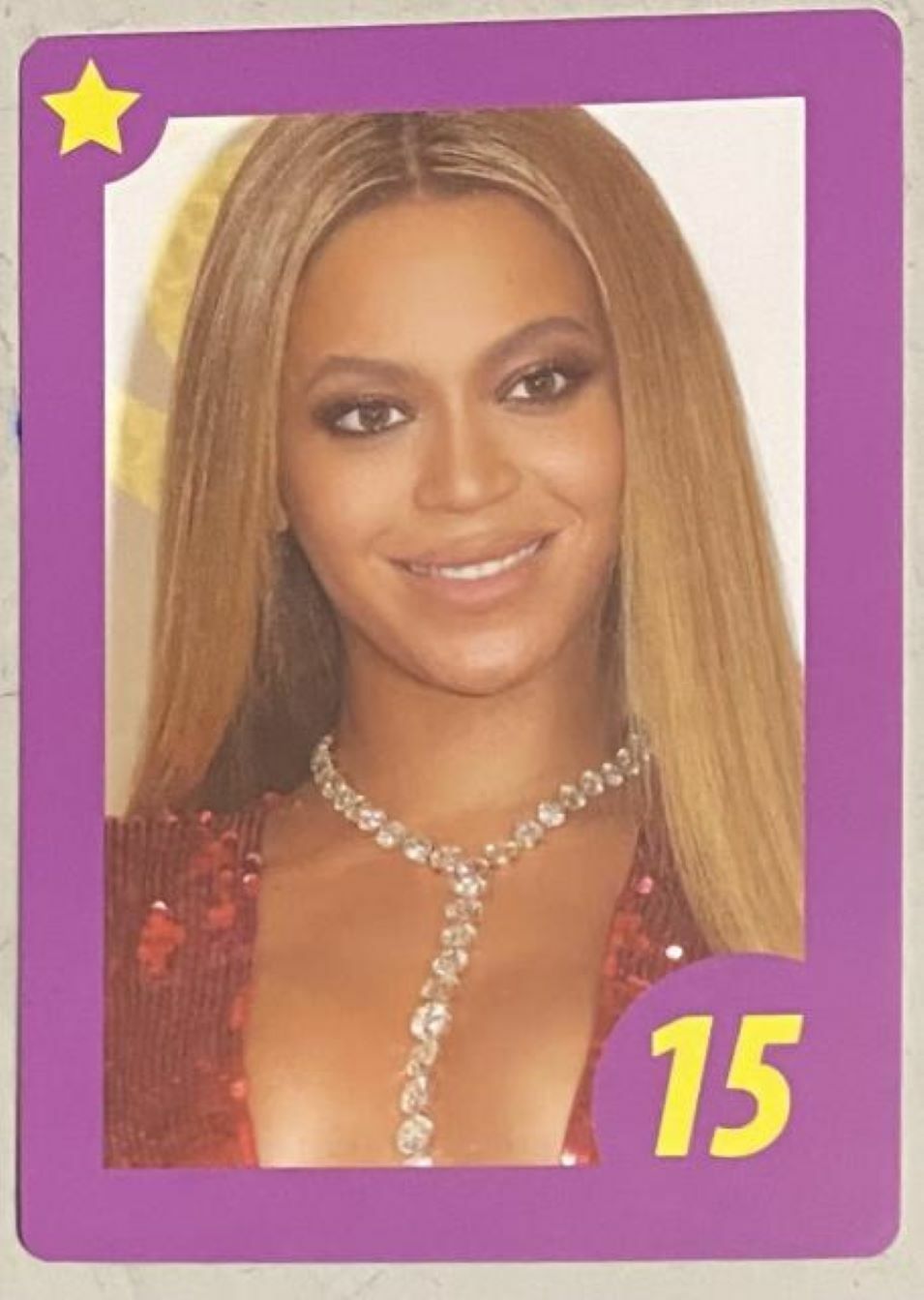 THE GREAT BEYONCE KNOWLES, SUPER RARE ! PALADONE "PURPLE" COLLECTOR'S ...