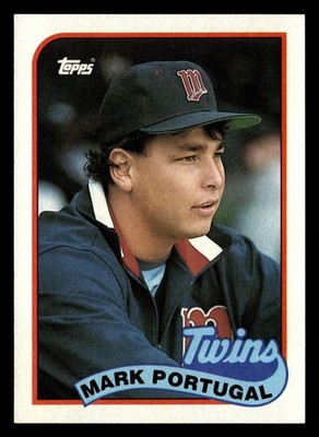 Mark Portugal 1989 Topps #46 Minnesota Twins Baseball *144B | eBay