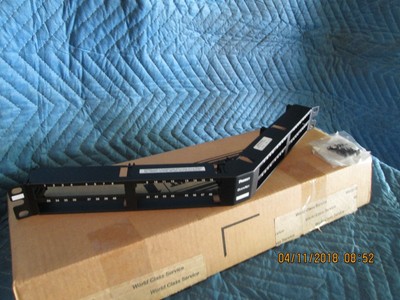 Panduit QAPP64HDBLN Angled High-Density 64-Port Patch Panel NEW (EM) | eBay