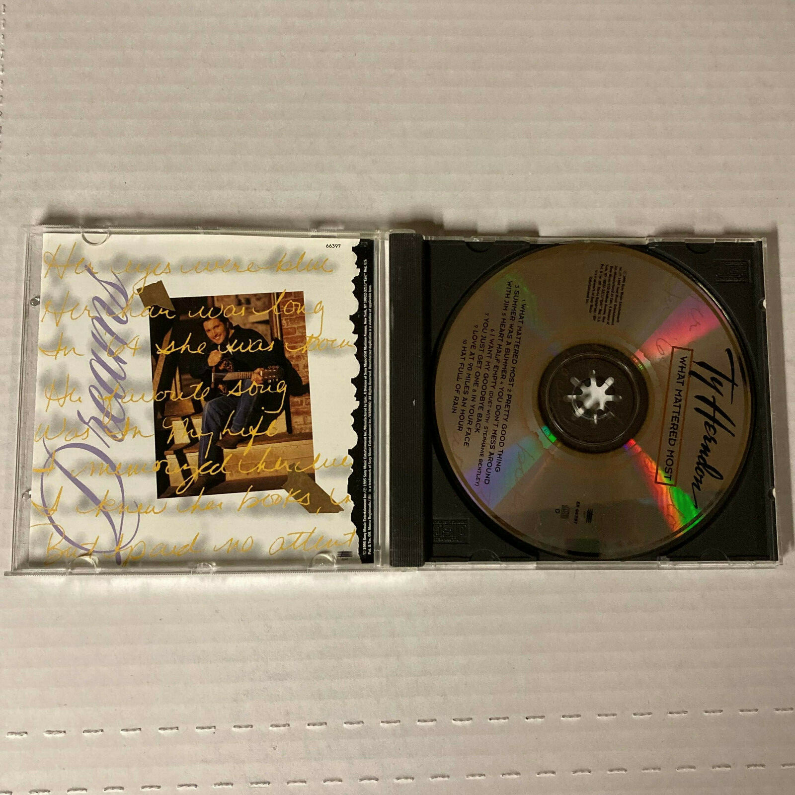 Ty Herndon - What Mattered Most [CD] 1995 Epic EK 66397 | eBay