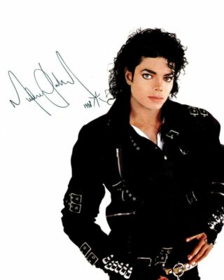 Michael Jackson Autograph Signed Photo Print | eBay