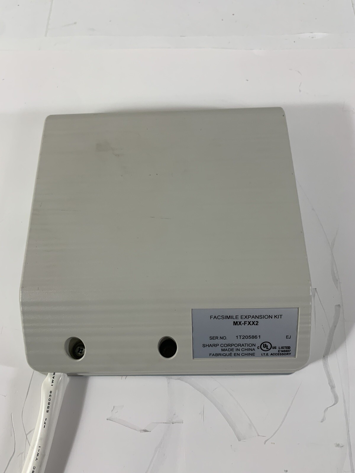 Sharp Mx-fxx2 MXFXX2 Fax Facsimile Expansion Kit With Card for sale ...